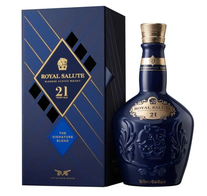 Royal Salute 21YO The Signature Blend (Blue) Limited Edition 2024 700m – Patricks Cellars