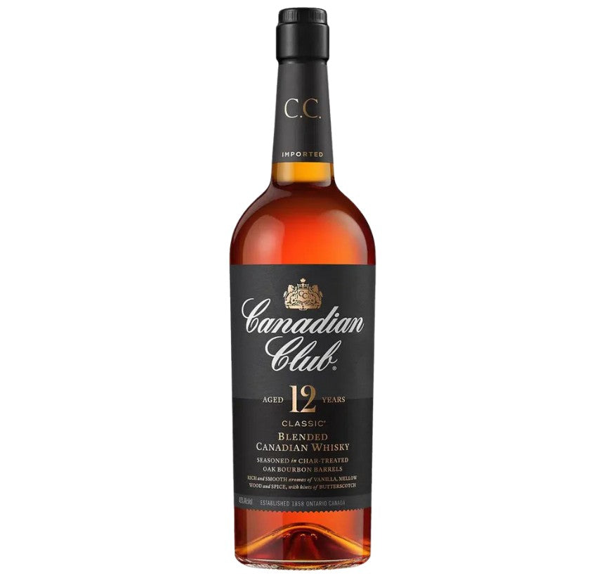 Canadian Club Premium Classic 12YO Whiskey 1ltr – Patricks Cellars