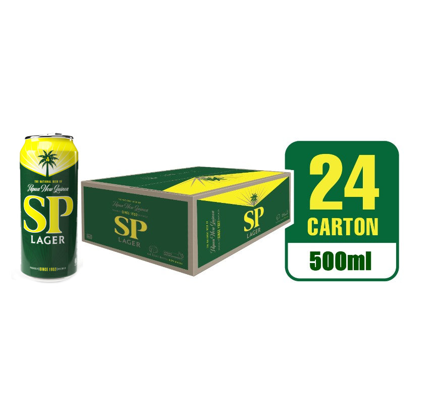 SP Lager Bikpela Can 500ml – Patricks Cellars
